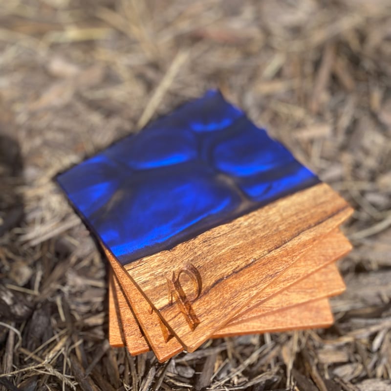 Wood Coasters Epoxy - Etsy