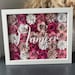 Custom Shadow Boxes With Name Nursery Decor Name Decor Birthday Gifts ...