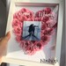Heart Shaped Shadow Box With Photo - Custom Gift, Shadow Box, Paper ...
