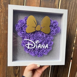 Minnie Mouse Shadow Box- Shipping Included - Etsy