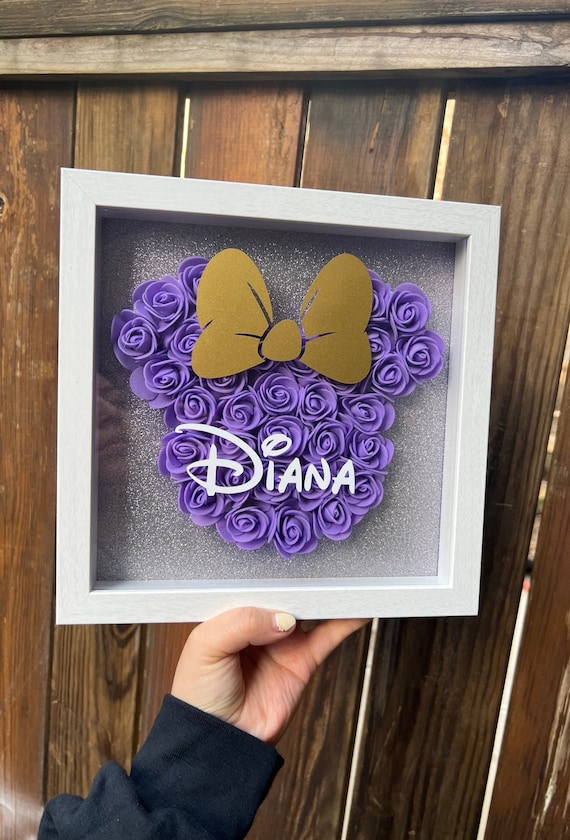 Minnie Mouse Shadow Box Shipping Included - Etsy