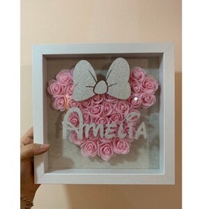 Minnie Mouse Shadow Box Shipping Included - Etsy