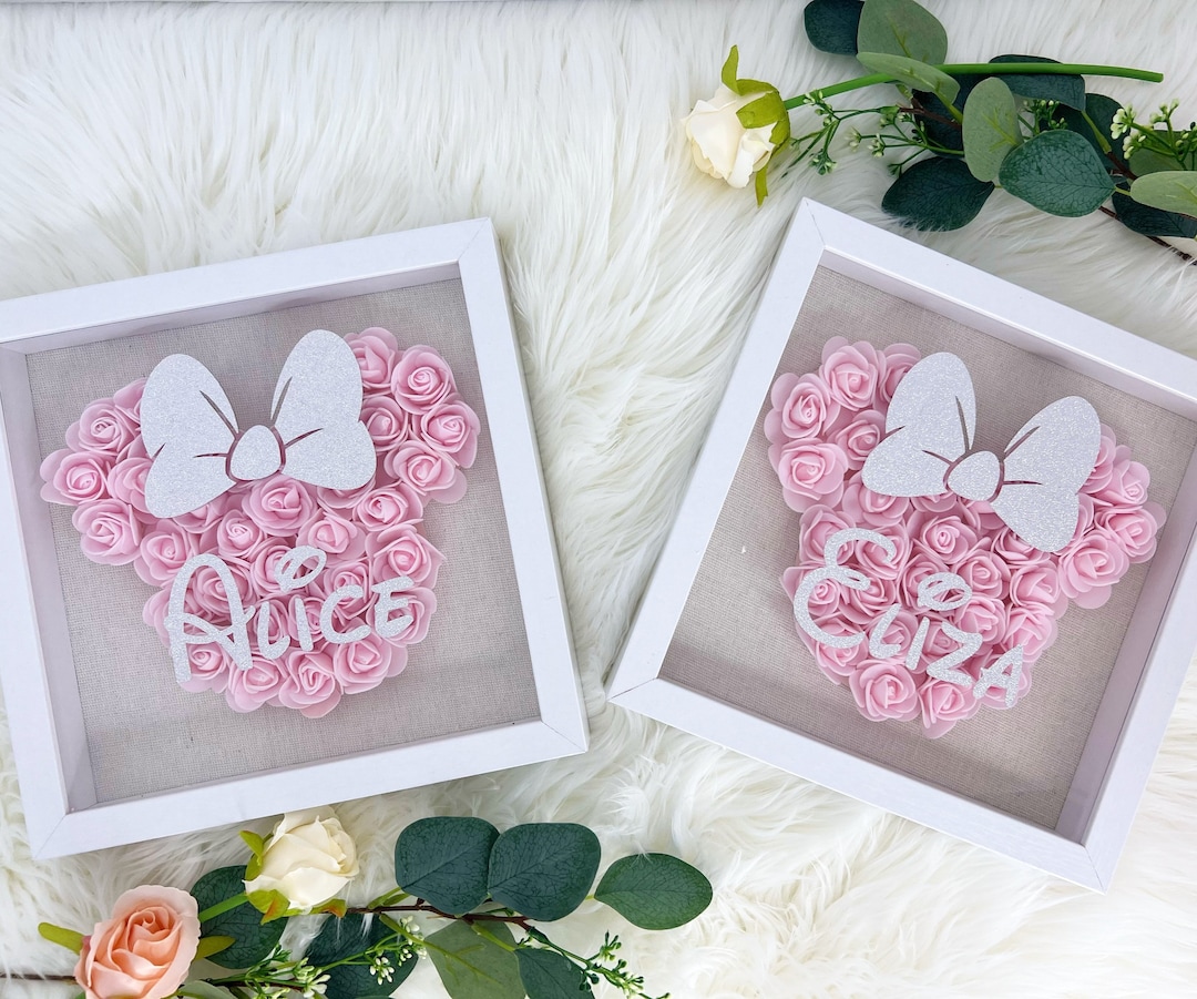 Minnie Mouse Shadow Box- Shipping Included - Etsy