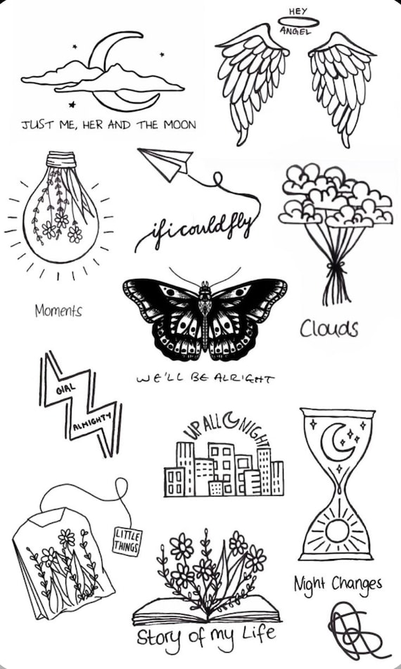 Harry Styles Little Things Tattoo