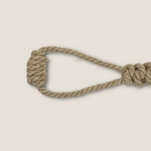 Hemp Rope Dog Toy Natural Organic / Medium Breeds - Etsy