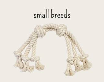 Hemp Rope Dog Toy Natural Organic / Medium Breeds - Etsy