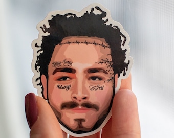 Post Malone Decal - Etsy