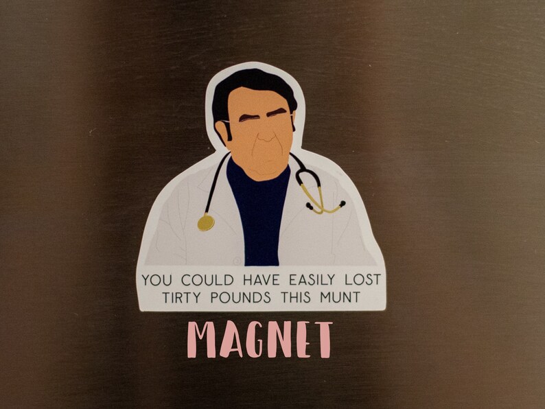 Dr. Nowzaradan MAGNET Doctor Now Fridge Magnet | Etsy