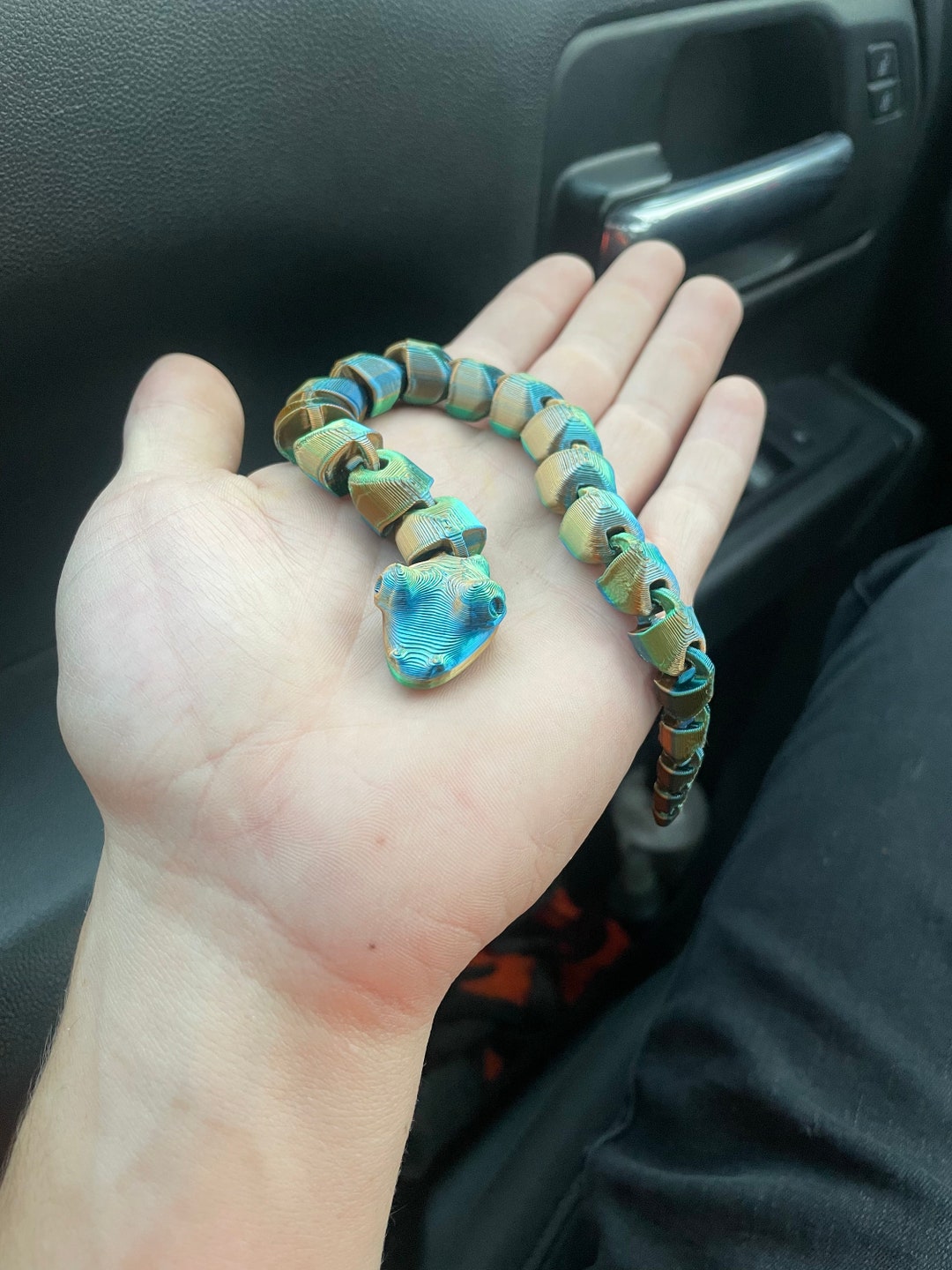 3D Printed Articulating Snake - Etsy