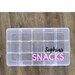 Personalised Snackle Box - Snack Box - Snacks - Personalised - Etsy