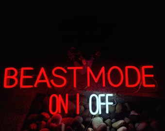 Beast Mode Sign - Etsy