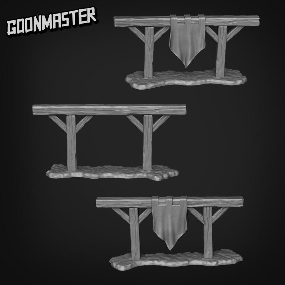 Jousting Fence- Goonmaster | 28mm and 32mm | Wargaming | Dnd | Tabletop ...