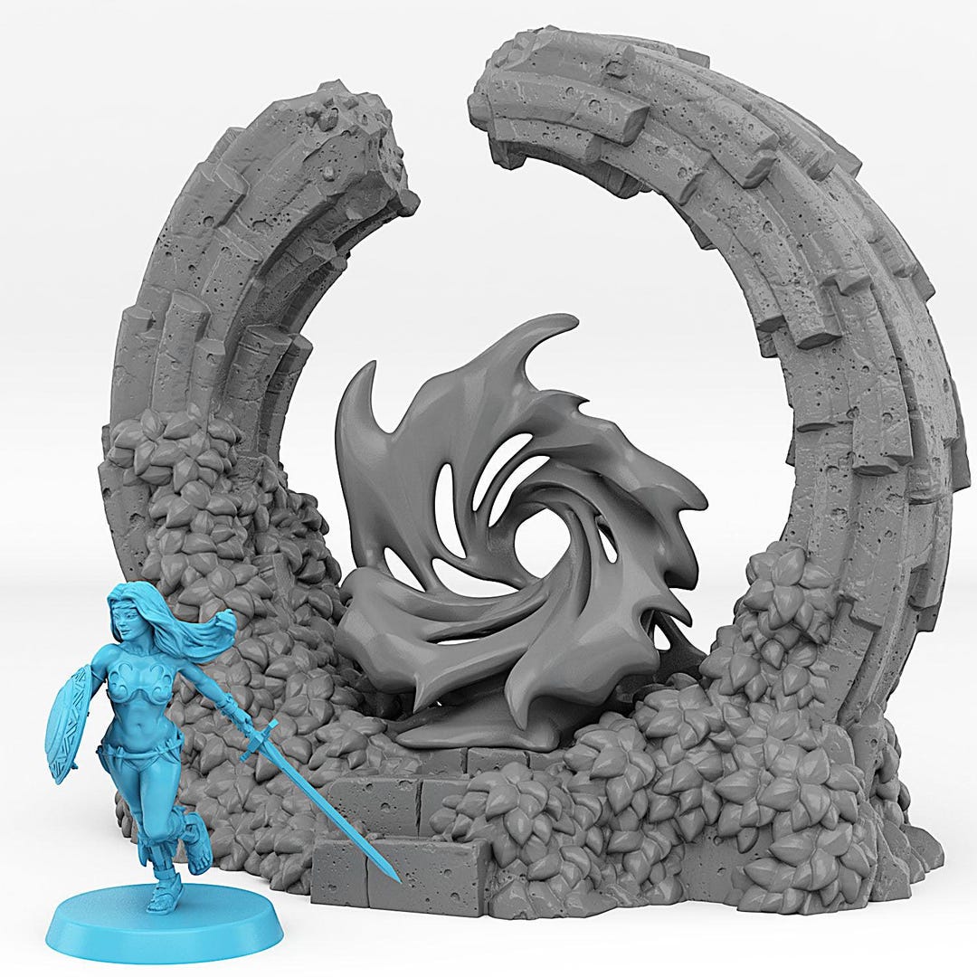 Pandora Portal With Its Water Vortex Effect - Print Your Monsters ...