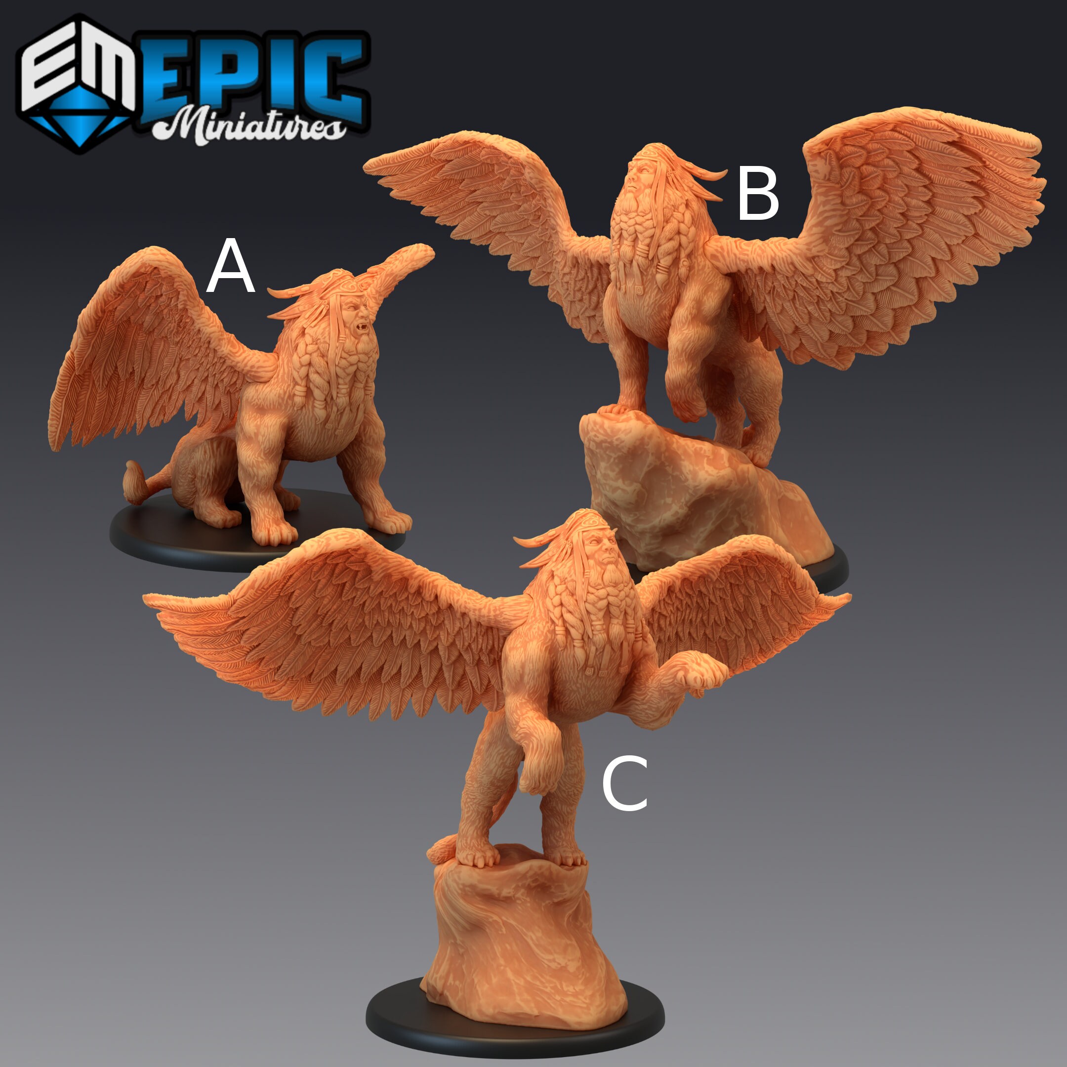 Games D&D mini ANDROSPHINX Dungeons & Dragons MM2 Pathfinder Miniature ...