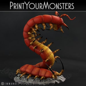 Giant Centipede - Print Your Monsters | 28mm and 32mm | Wargaming | Dnd ...
