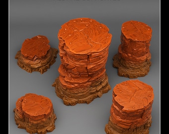 Dnd Mountain Terrain - Etsy