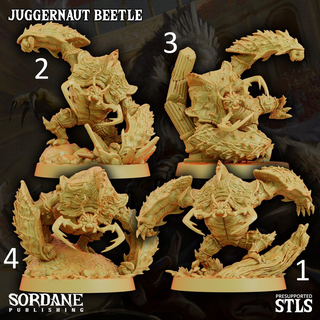 Juggernaut Beetle - Sordane Publishing | 28mm and 32mm | Wargaming ...