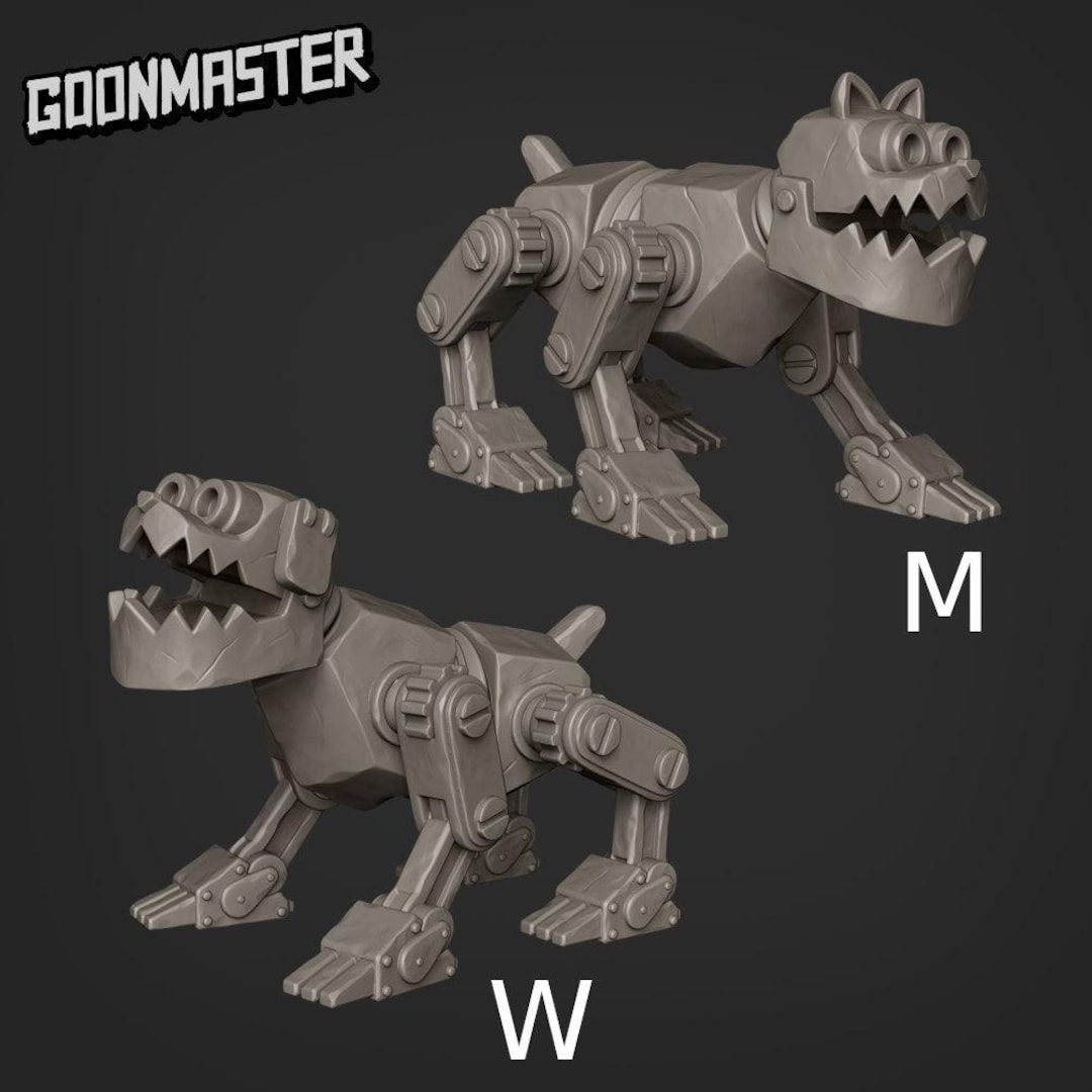 Gnome Mechanical Pets - Goonmaster | 28mm and 32mm | Wargaming | Dnd ...