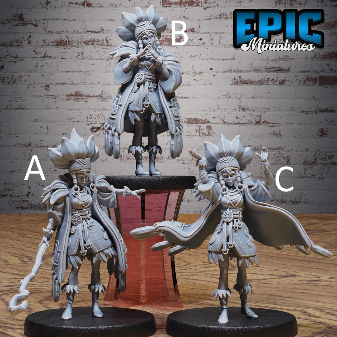 Native Princess - Epic Miniatures | Native Magic | 28mm and 32mm ...