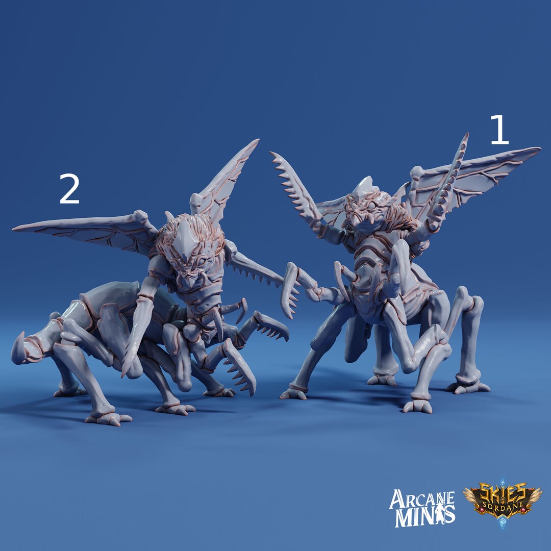 Feywasp Arcane Minis the Tangled Hunt 32mm Demon - Etsy
