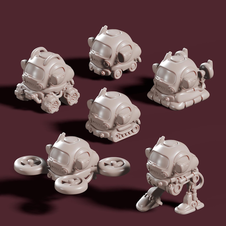 6mm Pea Car, Adaptable Little Vehicle - Porble Games | 28mm and 32mm ...