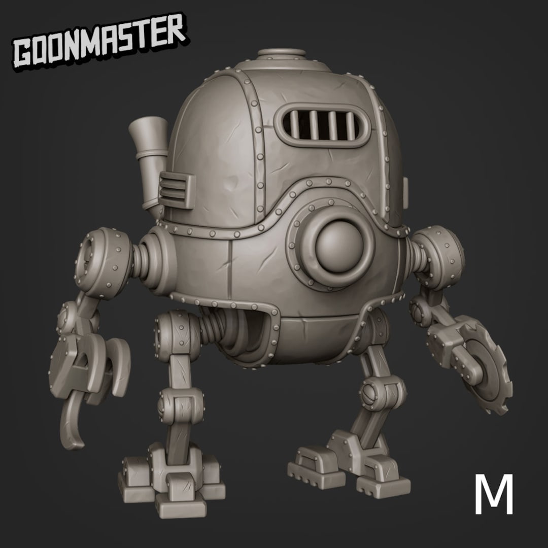 Gnome Mech Goonmaster Miniature Pathfinder Wargaming Roleplaying Games ...