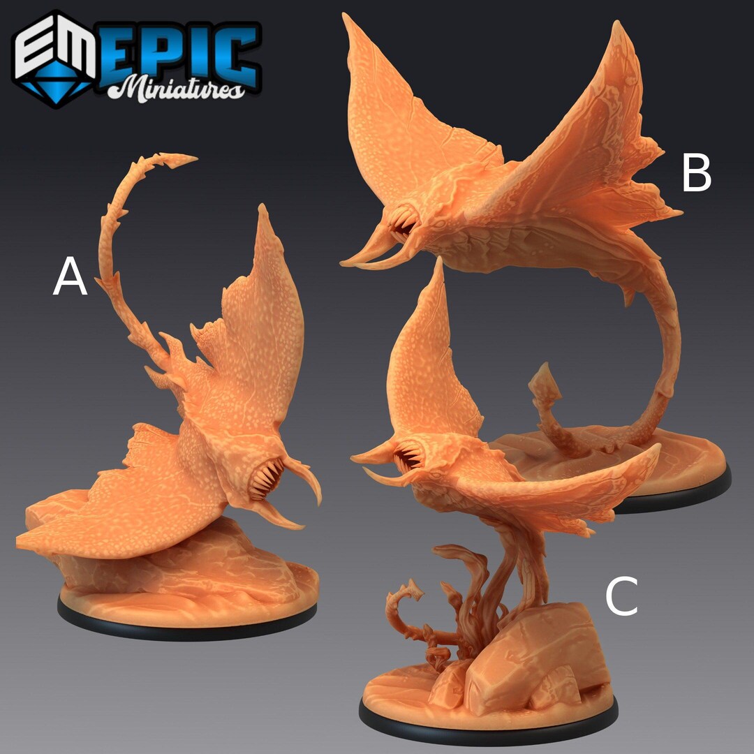 Manta Ray - Epic Miniatures | 28mm and 32mm | Wargaming | Dnd ...