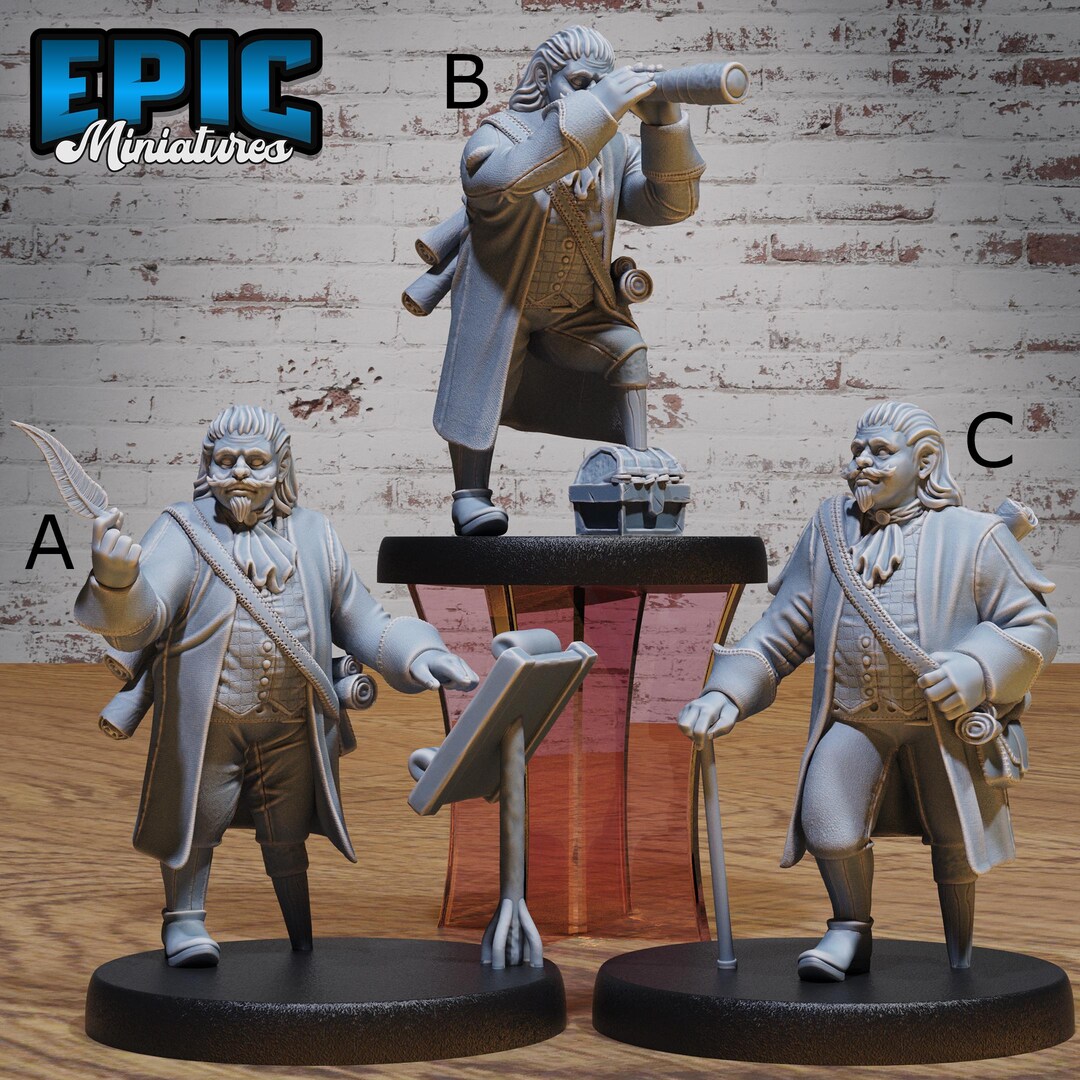 Halfling Ship Captain- Epic Miniatures | 28mm and 32mm | Wargaming ...