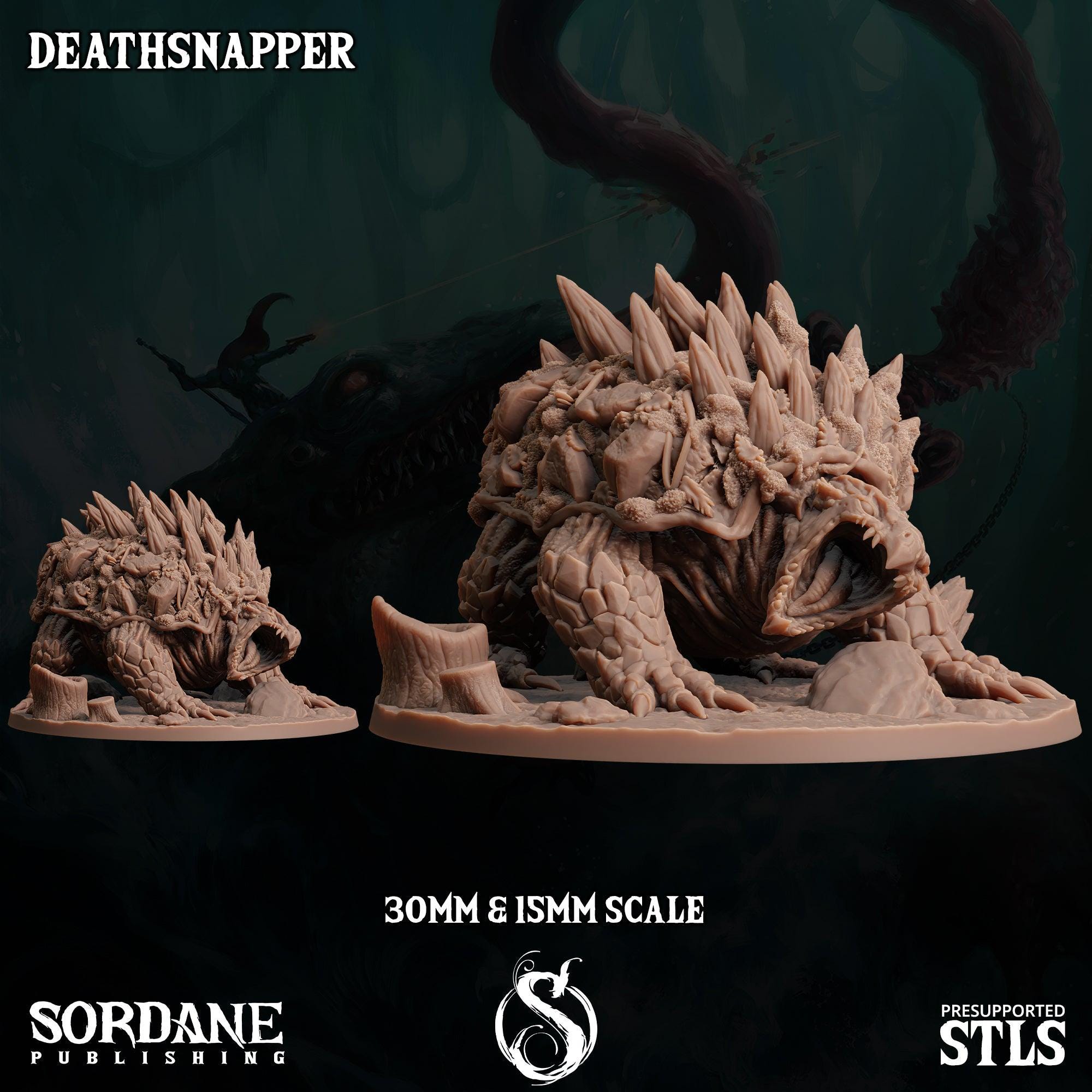 Deathsnapper, Giant Snapping Turtle Monster - Sordane Publishing | 28mm ...