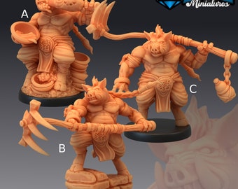 Otyugh Mini DND Pathfinder Dungeons & Dragons RPG - Etsy