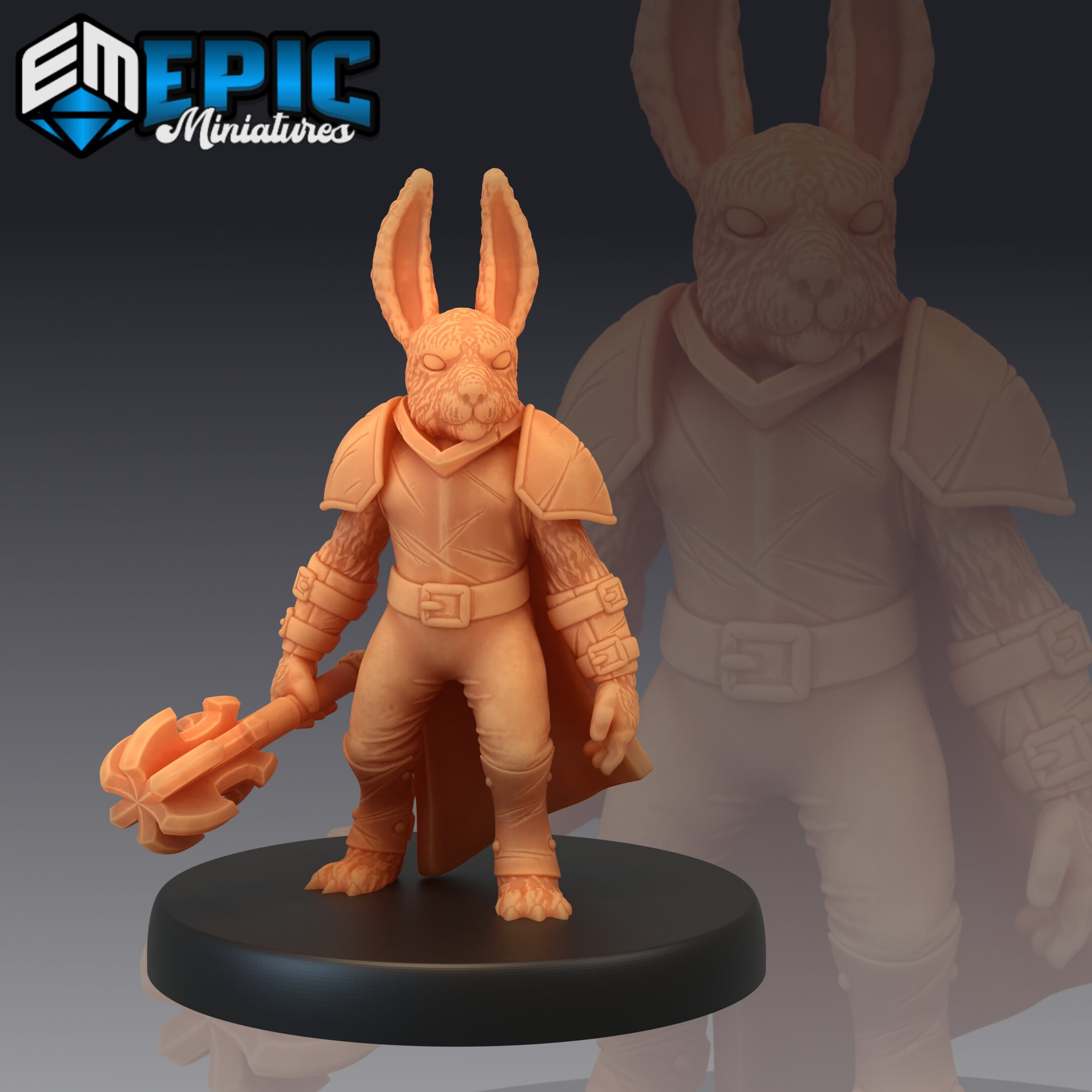 Bunny Tribe Epic Miniatures Rabbitfolk D&D Pathfinder - Etsy