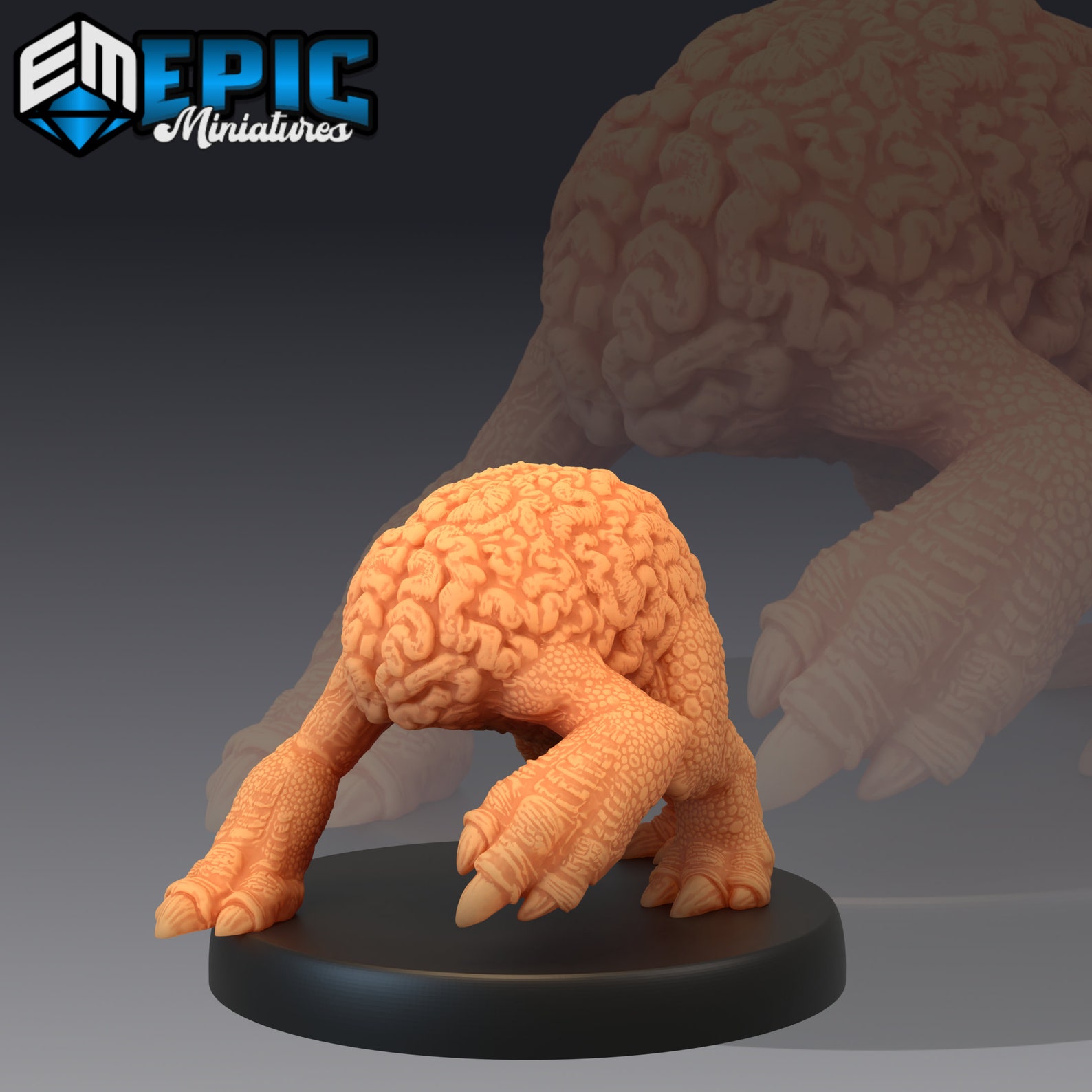Intellect Devourer Epic Miniatures Intellect Devourer D&D - Etsy