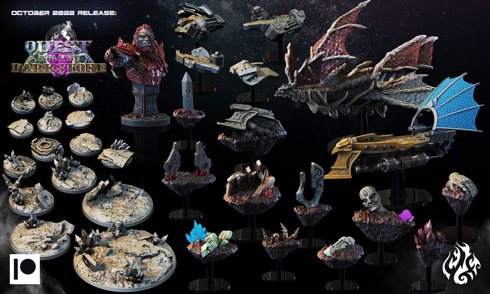 Asteroid Spider Crippled God Foundry Quest For The Etsy