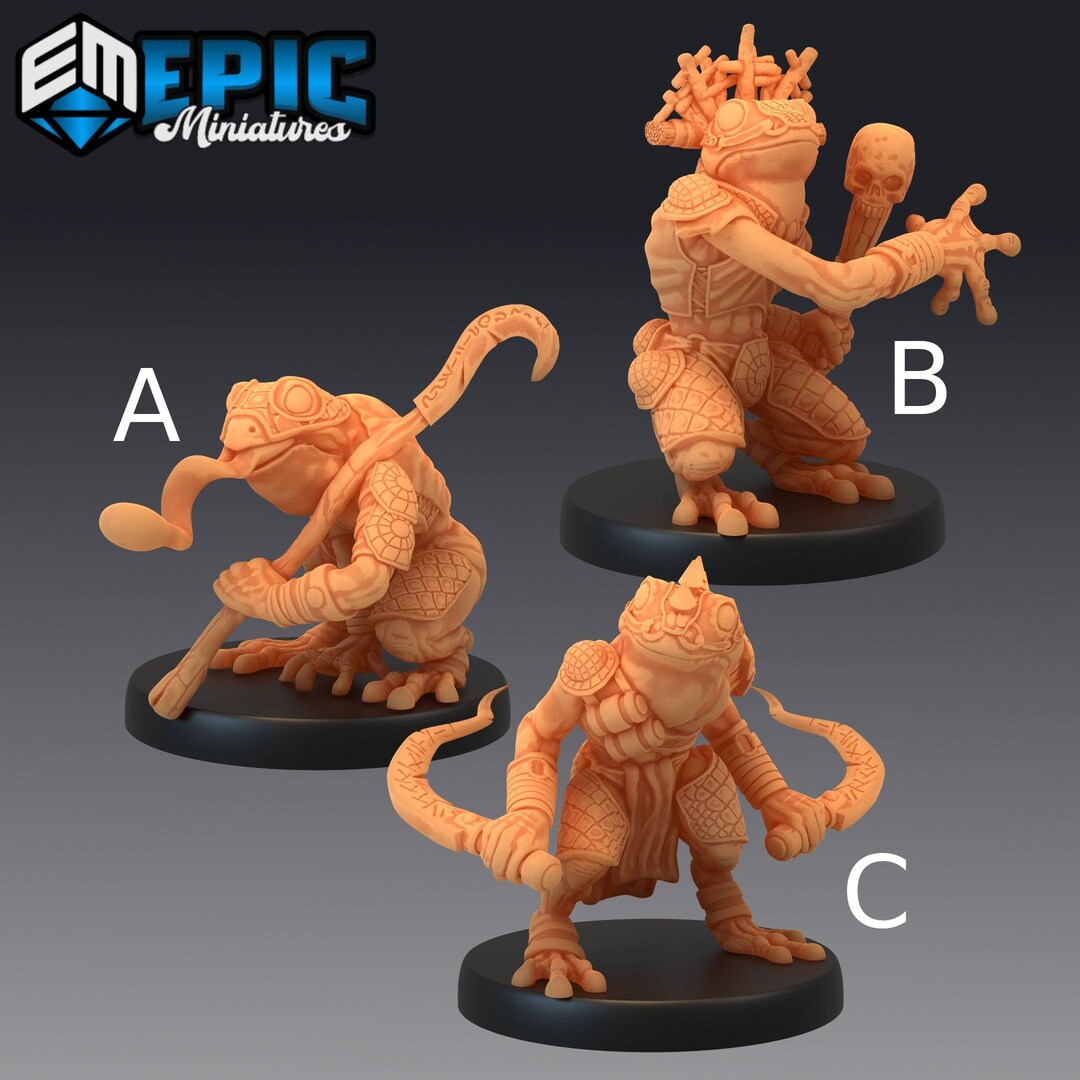Poison Frog - Epic Miniatures | 28mm and 32mm | Wargaming | Dnd ...
