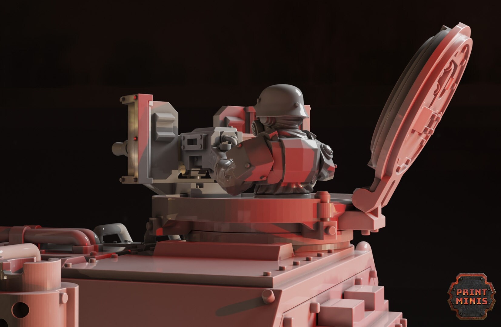 Collosus Modular Super Heavy Transporter Print Minis Sci - Etsy UK