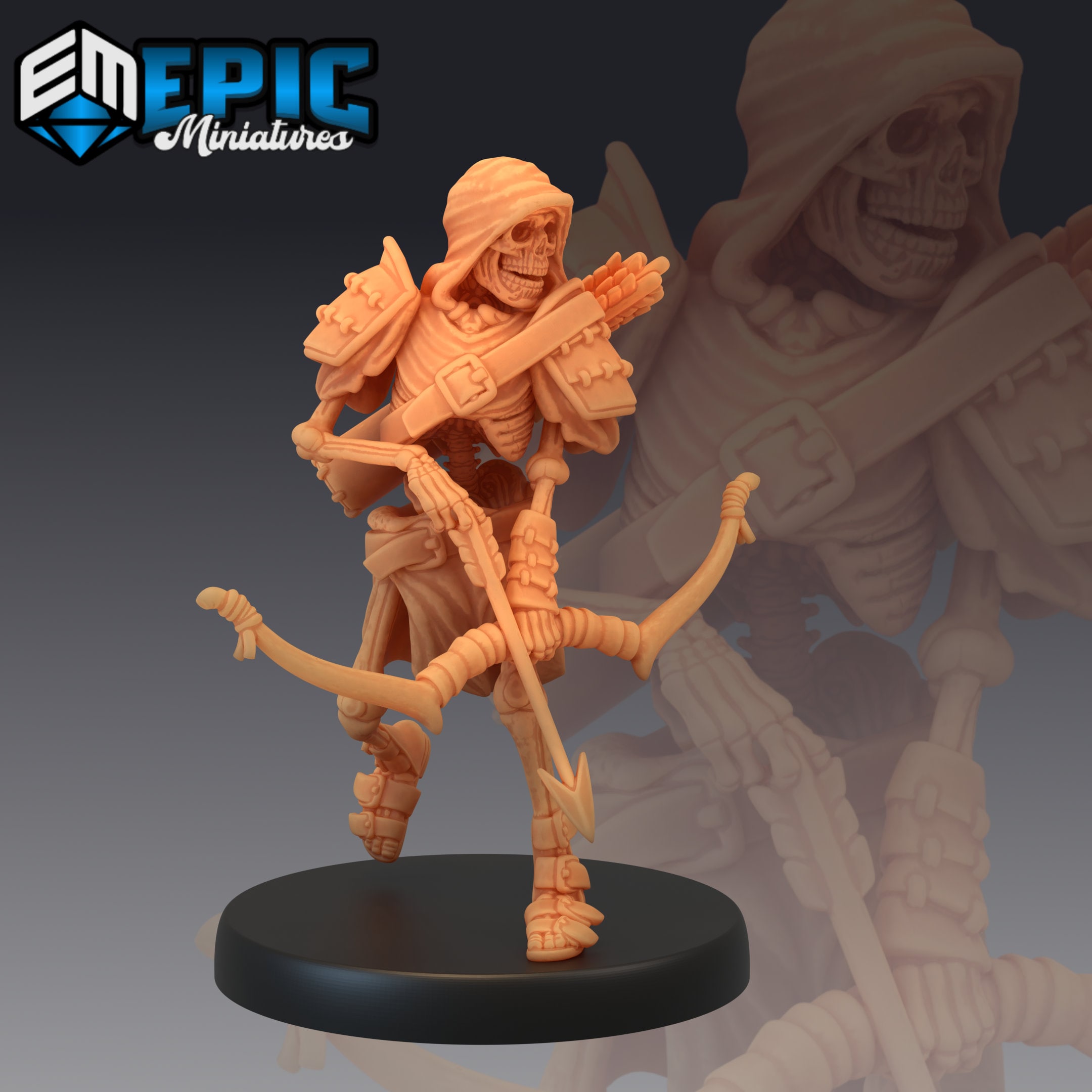 Skeleton Infantry Epic Miniatures Wargaming Roleplaying - Etsy