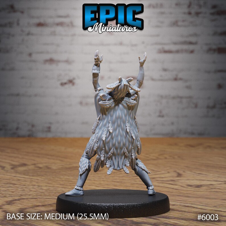 Raven Shaman - Epic Miniatures | Native Magic | 28mm and 32mm ...