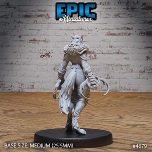 Werewolf Armored Female Epic Miniatures Beast Hunt 28mm 32mm Fighter ...