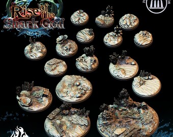 Ocean Wargames Bases and Toppers Miniature Bases - Etsy