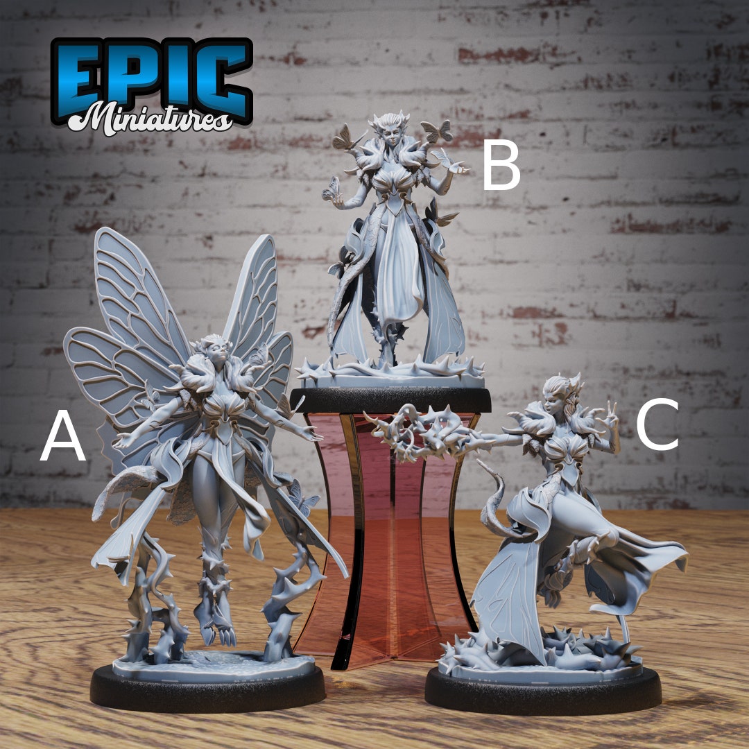 Butterfly Fairy Epic Miniatures 32mm Insectoid Jungle - Etsy