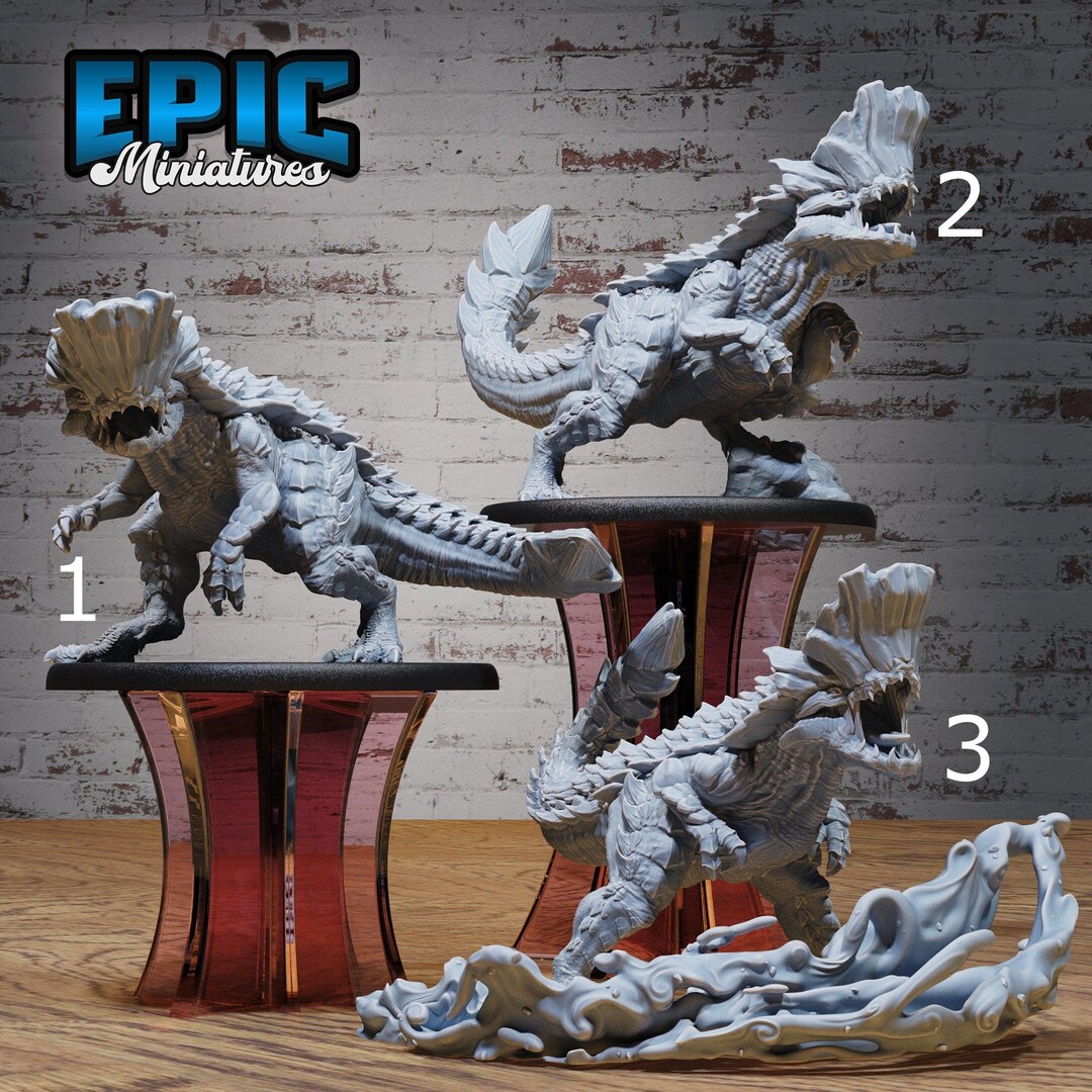 Rockhead Dinosaur - Epic Miniatures | 28mm and 32mm | Wargaming | Dnd ...