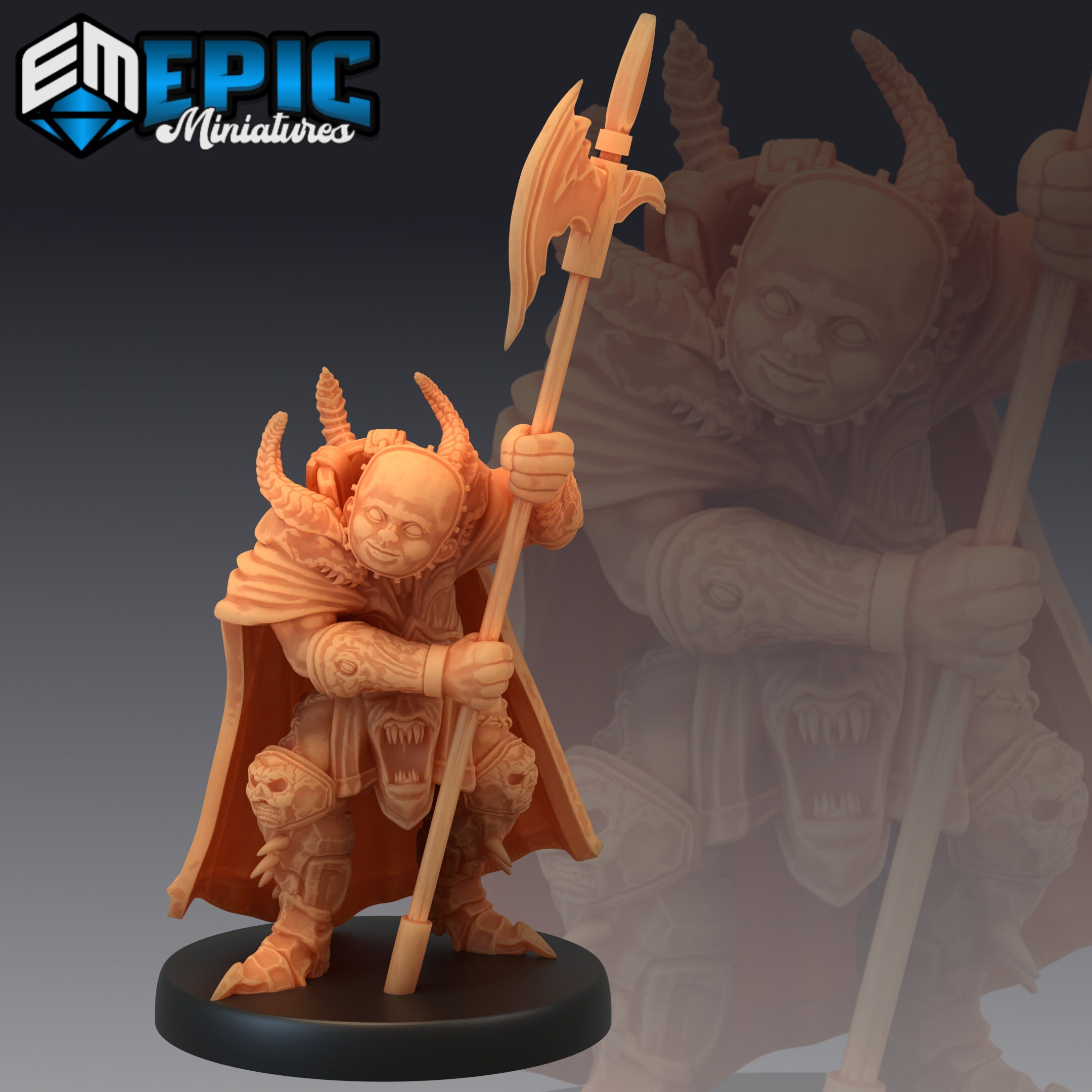 RPG Devil miniature for Dungeons & Dragons Warhammer Infernal ...