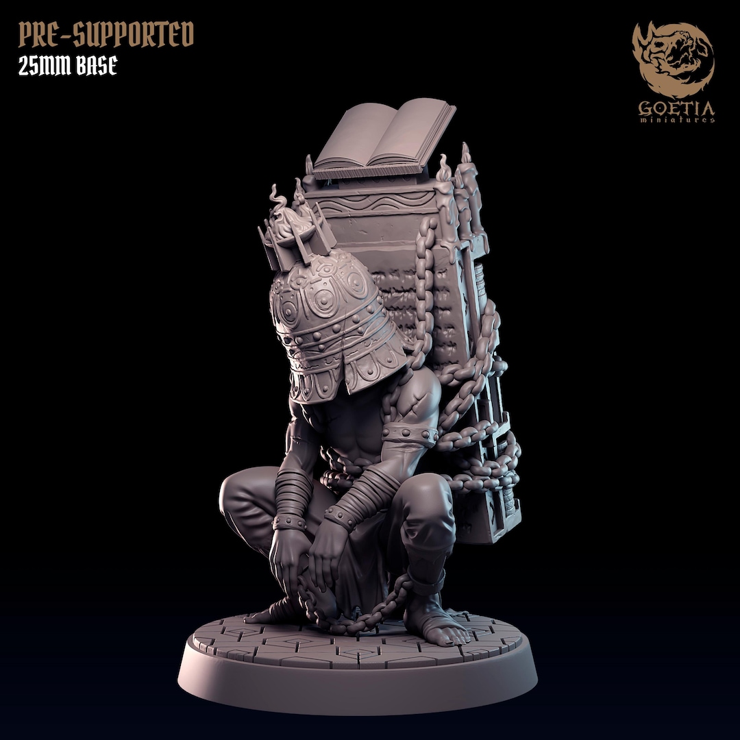 Carrier of Words. Human Altar - Goetia Miniatures | 28mm and 32mm ...