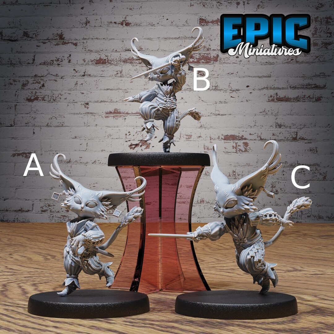 Gallant Cat - Epic Miniatures | Ninth Age | 32mm | Chivalry Garden ...