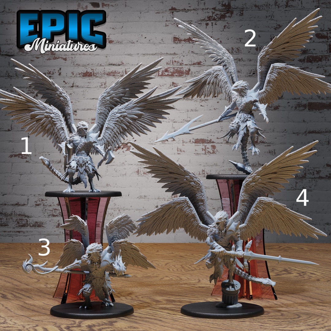 Demon Lord Pazuzu - Epic Miniatures | 28mm | 32mm | Demonic Guild ...