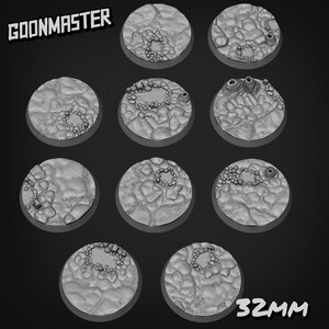Crystal Cave Bases - Goonmaster | 25mm, 32mm, 40mm, 60, 75mm, and More ...