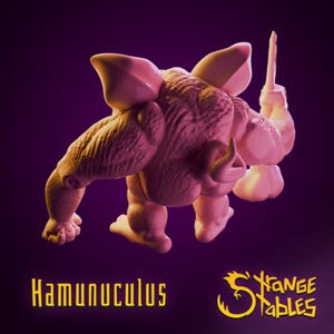 Hamunculus, Pig Barbarian - Strange Stables - Etsy
