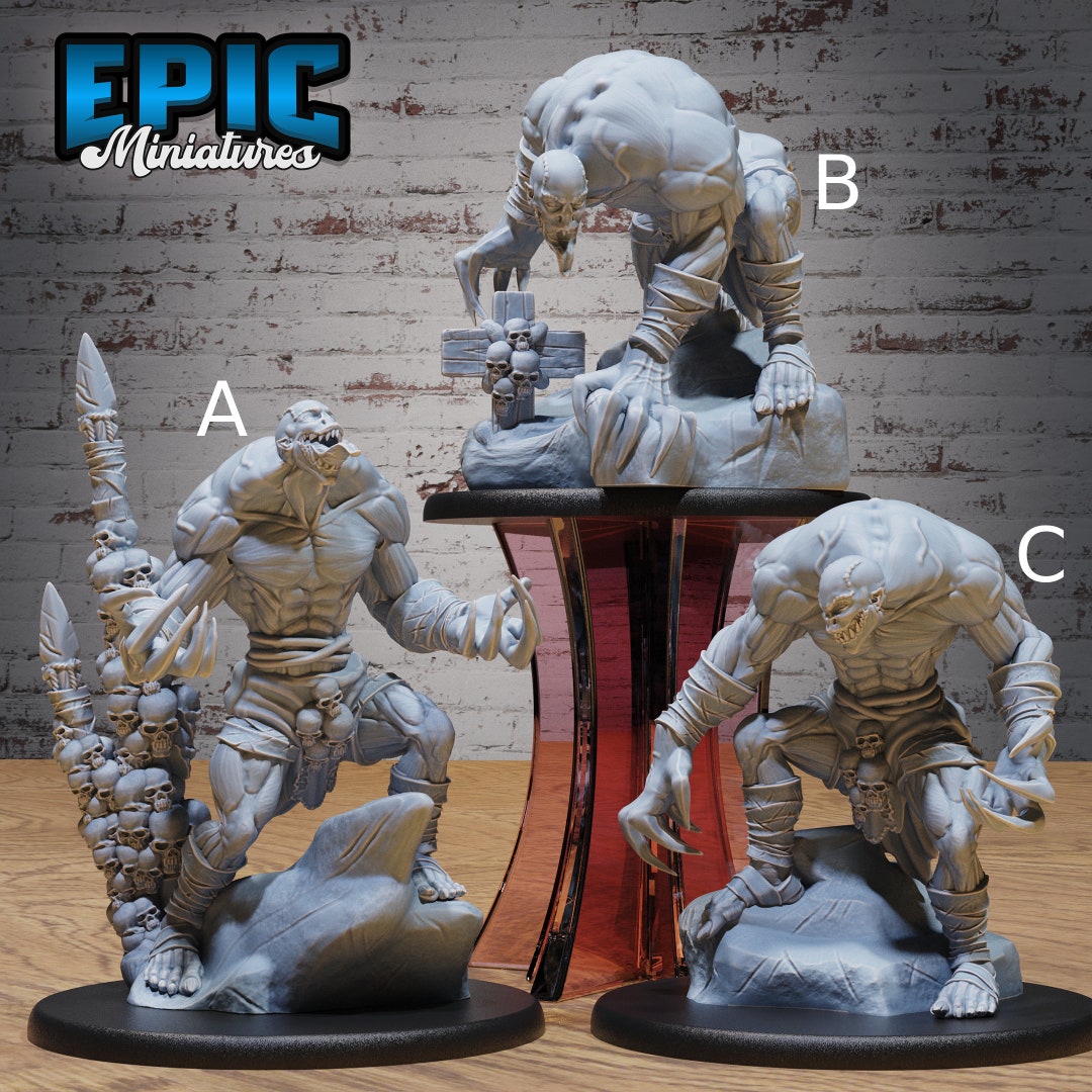 Claw Ghoul - Epic Miniatures | Gruesome Graveyard | 28mm | 32mm ...