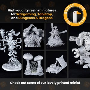 Adventurer Pack 8 - Ec3d | Player Character 5 Pack | Miniatures for ...