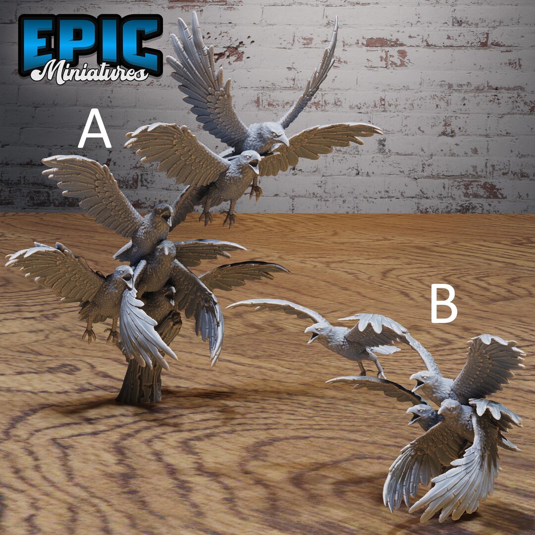 Raven Swarm - Epic Miniatures | Native Magic | 28mm and 32mm ...
